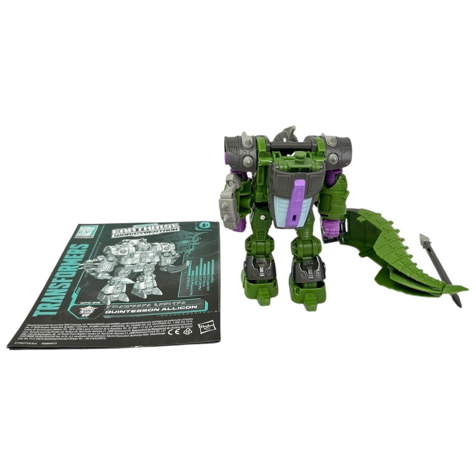 Transformers Earthrise War For Cybertron Quintesson Allicon Action ...
