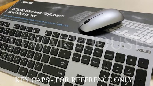 [US] NEW ASUS W5000 EN/CH Wireless Keyboard + Mouse Bundle Set for PC ...