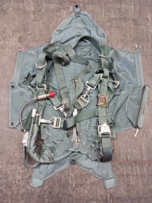 USAF High Altitude Parachute Harness With Line Knife | eBay