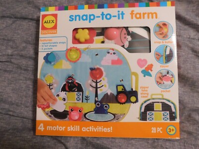 Alex Snap-To-It- Farm Craft Set ---- Age 3+ | eBay