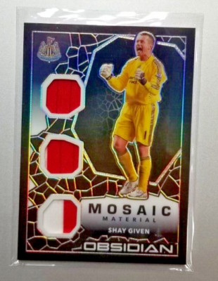 Shay Given 2020-21 Obsidian Soccer Mosiac Material Card #057/149 | eBay