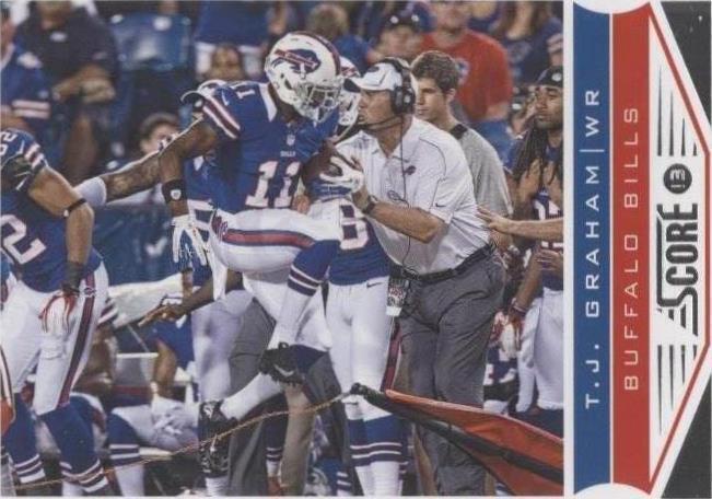 2013 Score - T.J. Graham #24 for sale online | eBay