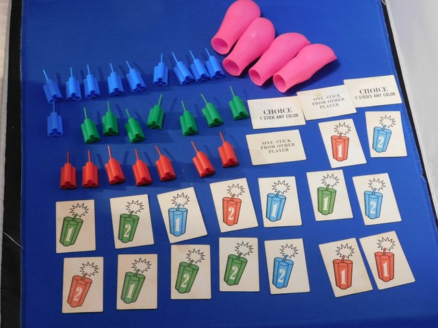 Vintage 1968 Dynamite Shack Game Milton Bradley Works Great A1 Shape ...