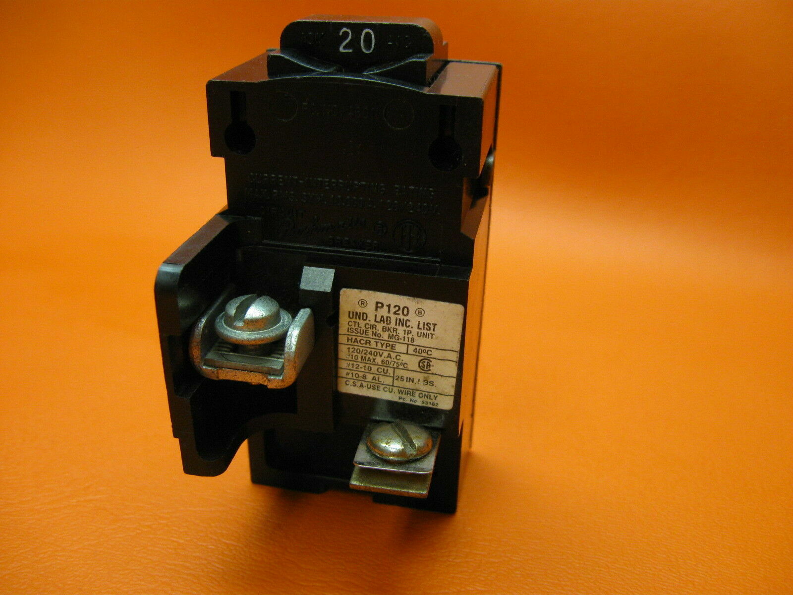 ALL AMP SIZES PUSHMATIC 1 Pole 2 Pole Breakers P115 P120 P230 P240 P260 ...