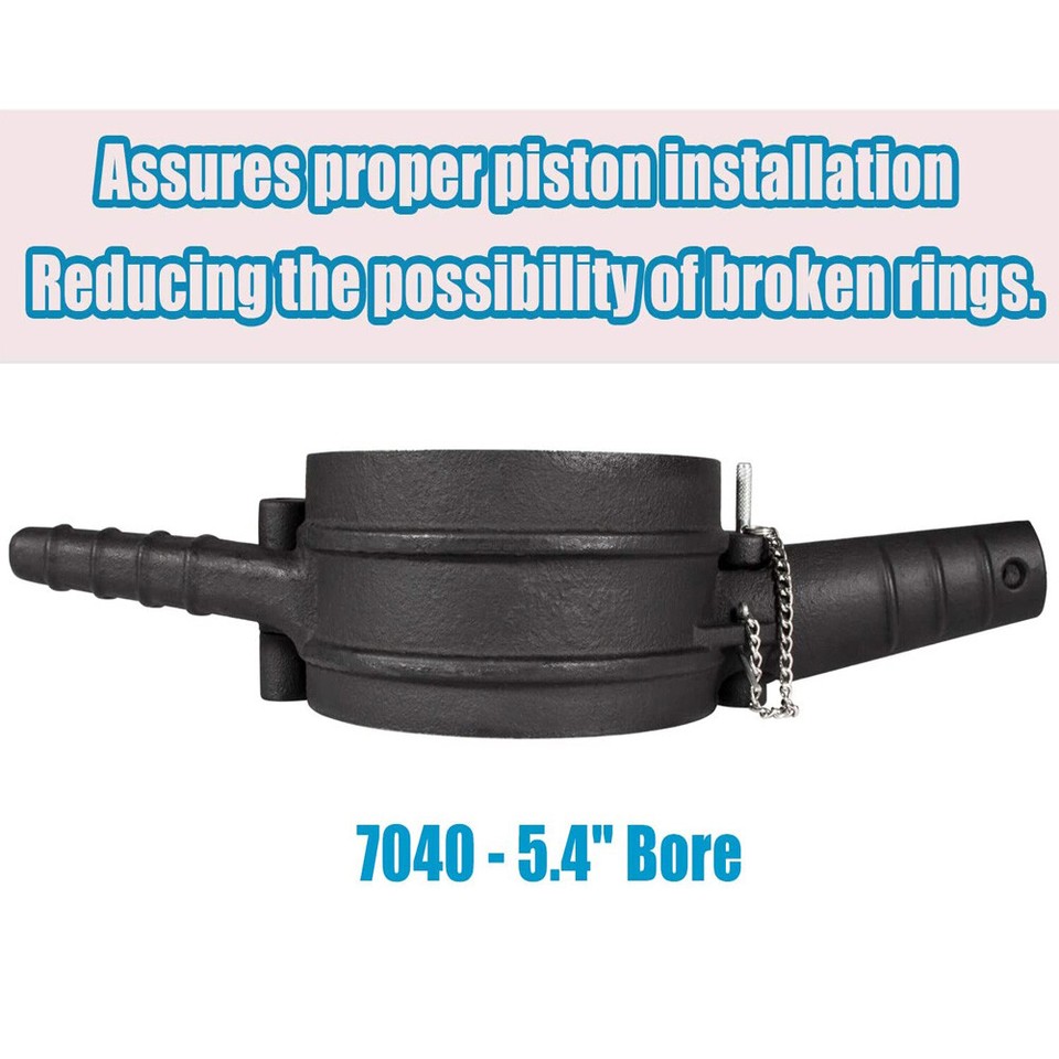 For Cummins ISX CAT 3400 C-15 5.4'' Diesel Piston Ring Compressor Tool ...