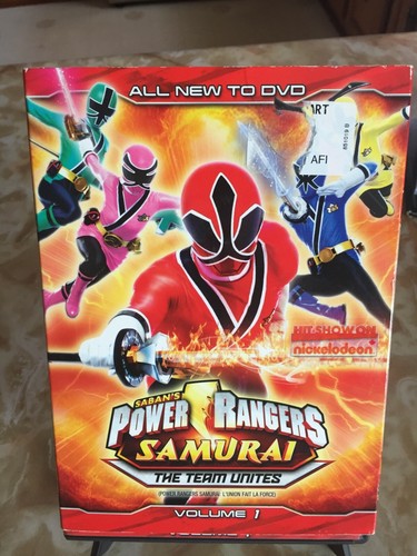 Power Rangers Samurai, Vol. 1: The Team Unites [Region 1] - DVD - New ...