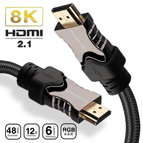 TOP Performance 8K HDMI ARC/eARC Cable Version 2.1 Certified, HDR Dolby ...