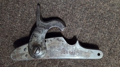 C.W. MUSKET LOCK PLATE SPRINGFIELD 1862 MANTON | eBay