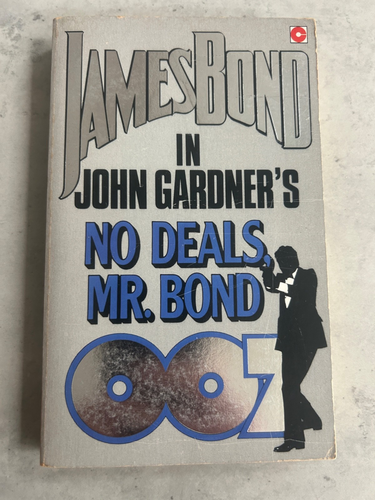 Rare NO DEALS MR. BOND Coronet EDITION 1988 John Gardner IAN FLEMING ...