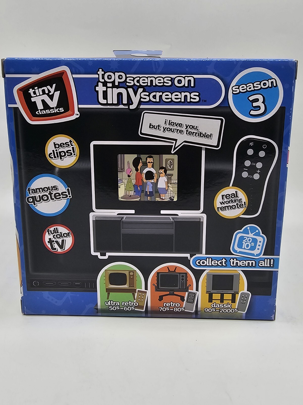 Basic Fun Bob's Burgers Tiny TV 2.76 in Action Figure Collection ...