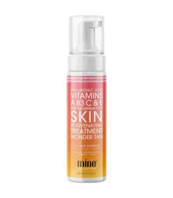 Mine Tan WONDER TAN Self Tan 1 Hour Instant Tan Foam 200mL Bronze ...