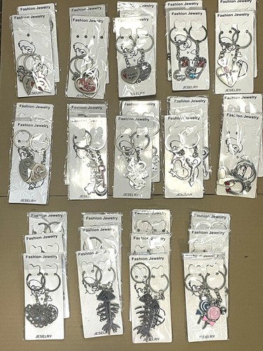 Friendship / Love - Two Piece 2 Piece Keychain Lot - 36 TOTAL SETS ...