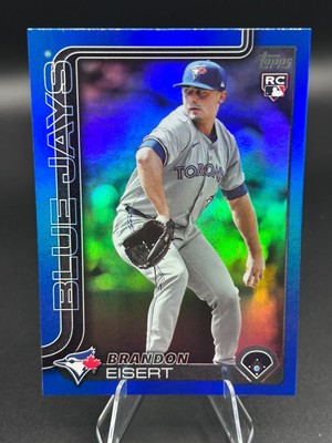 2025 Topps Series 2 Blue Foil /150 #359 Brandon Eisert Toronto Blue ...
