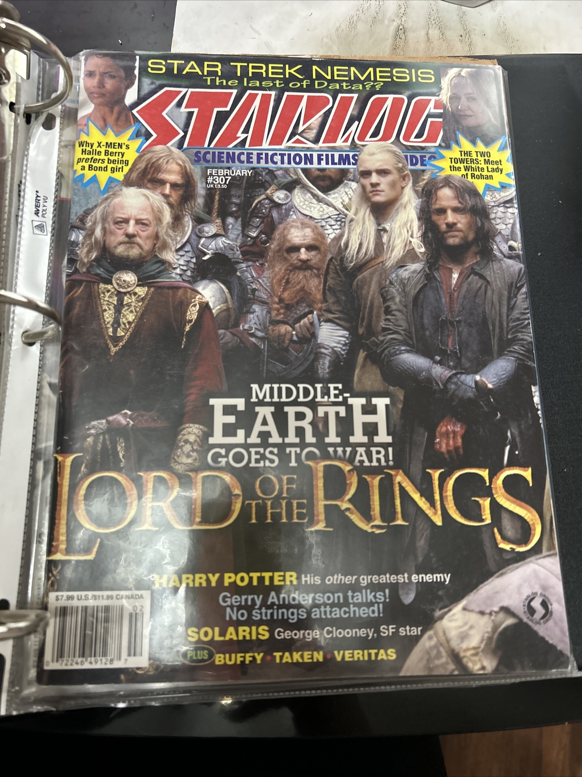 Starlog Magazine #307 Feb 1996 Lord Of The Rings. Harry Potter | eBay