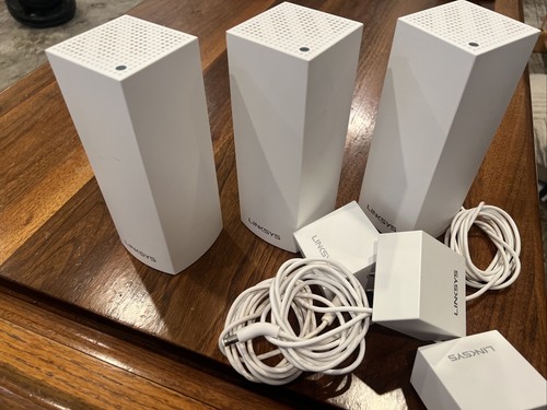 Linksys Velop mesh wifi system WHW03V2 VLP01 Set of 3 | eBay