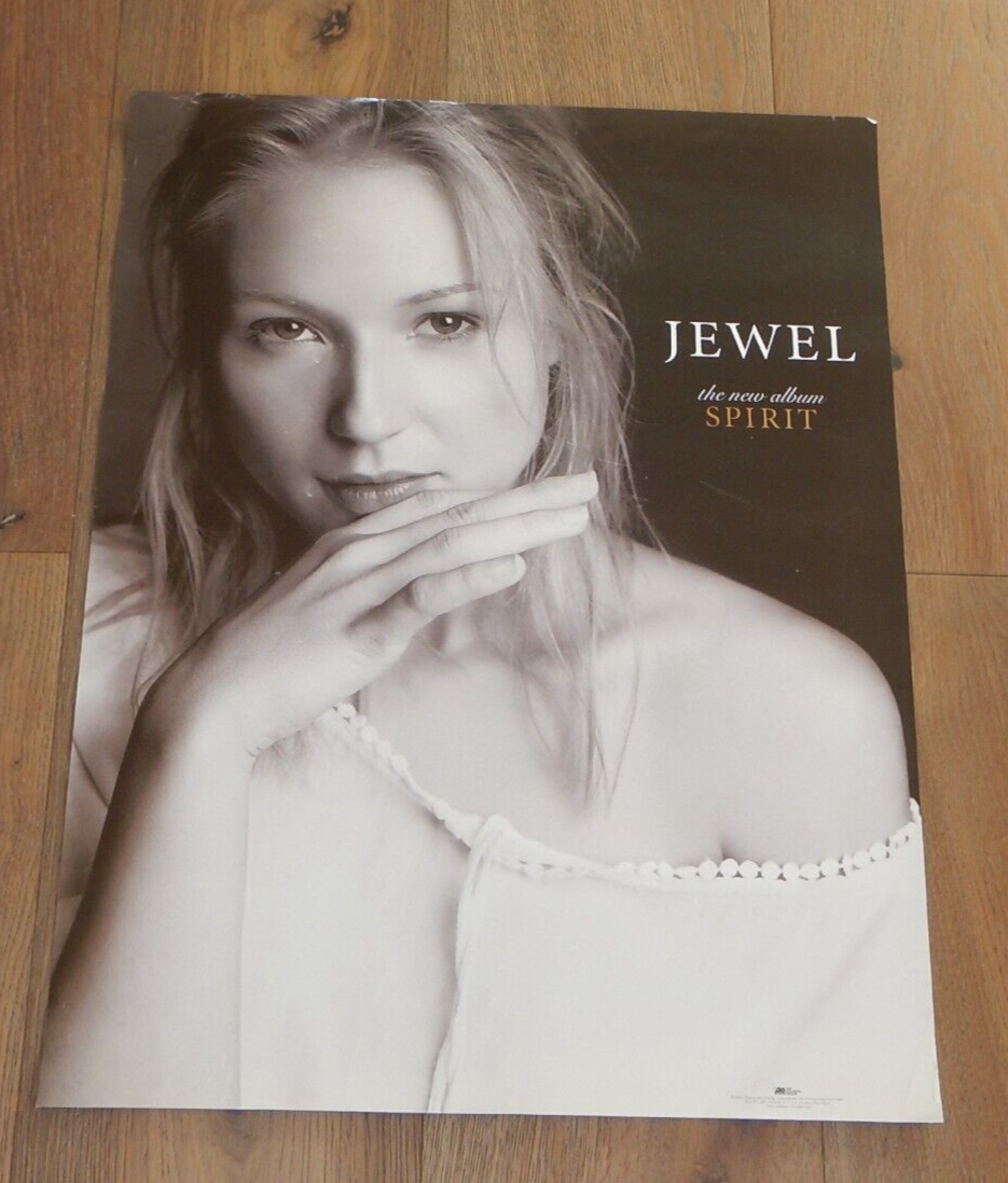 ORIGINAL 1998 JEWEL - SPIRIT - ALBUM PROMO POSTER | eBay
