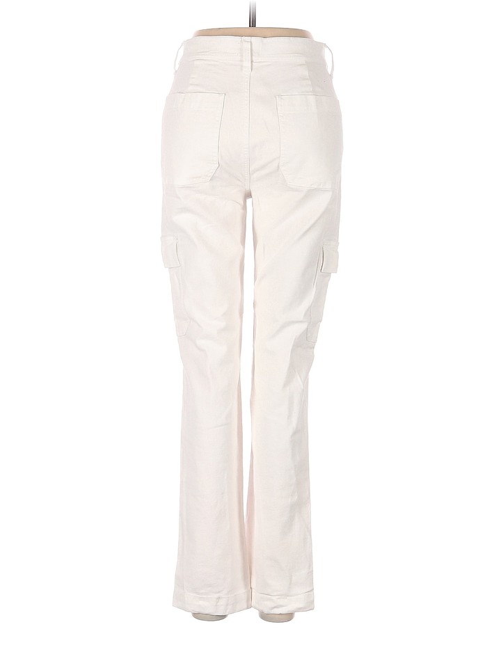 J.Crew Women White Cargo Pants 25 W Tall | eBay