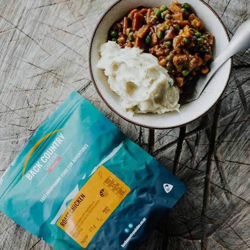 Back Country Cuisine Freeze Dried 2 Serve Roasted Chicken - 175g for ...