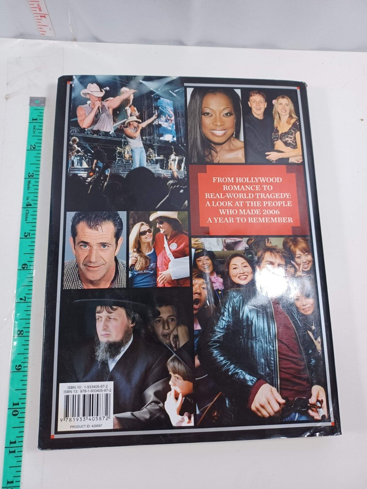 People Yearbook 2007 Brad Pitt Britney Spears Steve Irwin hardcover ...