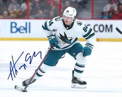 Alexander Barabanov Signed 8x10 Photo San Jose Sharks Autographed COA C ...