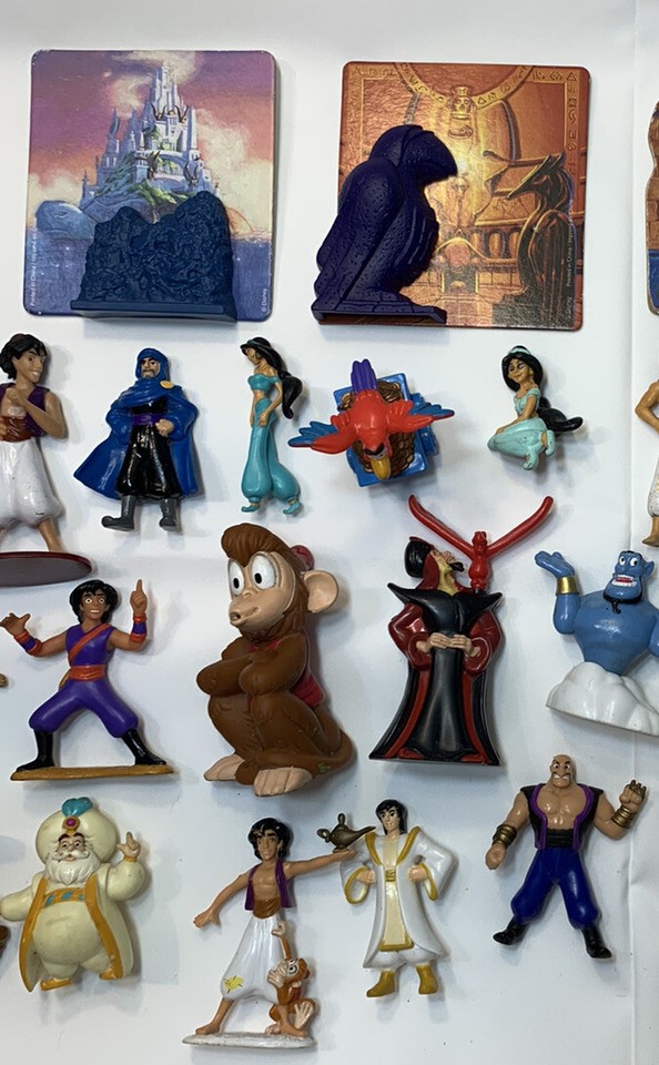 Mattel applause Disney Aladdin PVC Figure LOT Aladdin Jasmin Jafar ...