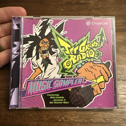 Sega Dreamcast Jet Grind Radio Soundtrack Music CD - Complete ...