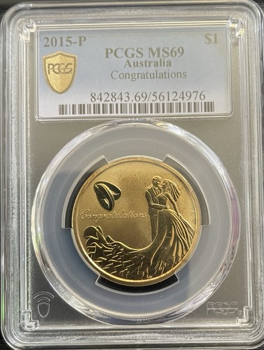 Australia 2015-P $1 Congratulations coin PCGS MS69. Top Pop | eBay ...