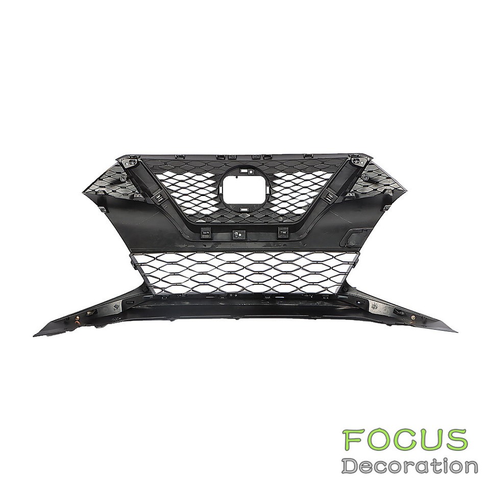 For 2019-2021 Nissan Maxima Front Upper Grille Grill Black W/Chrome ...