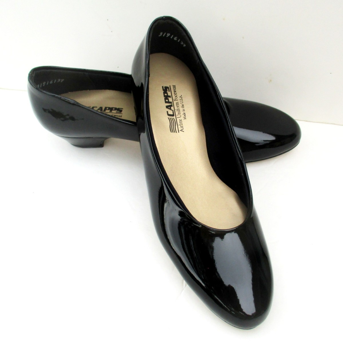 Black Shiny Shoes For Women