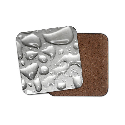 Liquid Metal Coaster - Metallic Mercury Silver Quicksilver Element Gift ...