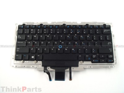 New/Orig Dell Latitude 5450 5470 7450 7470 14.0" keyboard US BL w ...