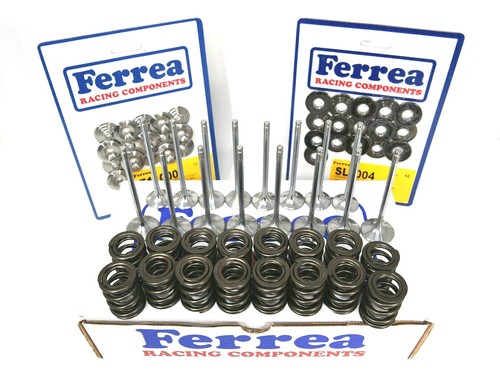 Honda B16A B18C B-Series Ferrea Valves Dual Springs Retainers Kit ...