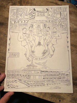 Original Comic art - Jasorka - Wildwood Days of Doo Wop - Ruby ...
