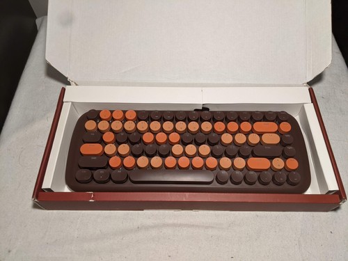 Stoga Candy M PC Keyboard Typewriter Style Brown | eBay
