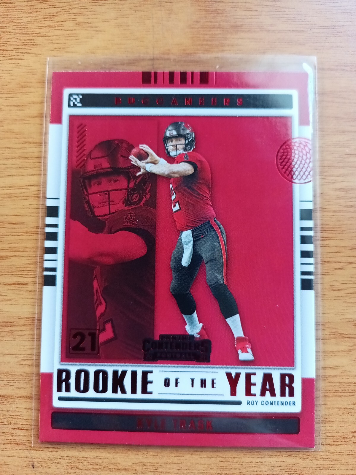 2021 Panini Contenders - Rookie of the Year Contenders Kyle Trask #ROY ...