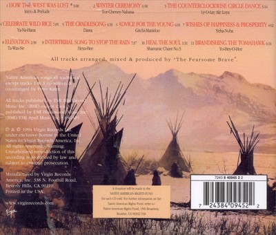 SACRED SPIRIT SACRED SPIRIT: CHANTS & DANCES OF NATIVE AMERICANS NEW CD ...