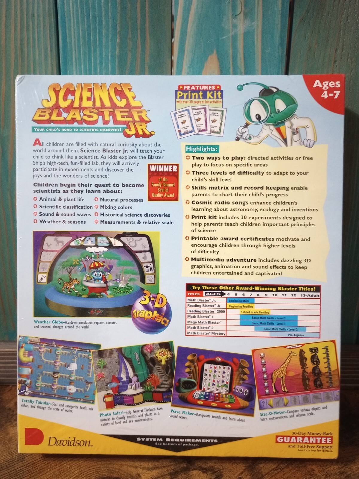 Science Blaster Jr. (Windows/Mac, 1996) for sale online | eBay