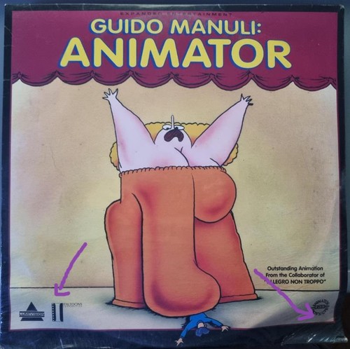 GUIDO MANULI : ANIMATOR CAV NTSC LASERDISC NEUF/N&S | eBay