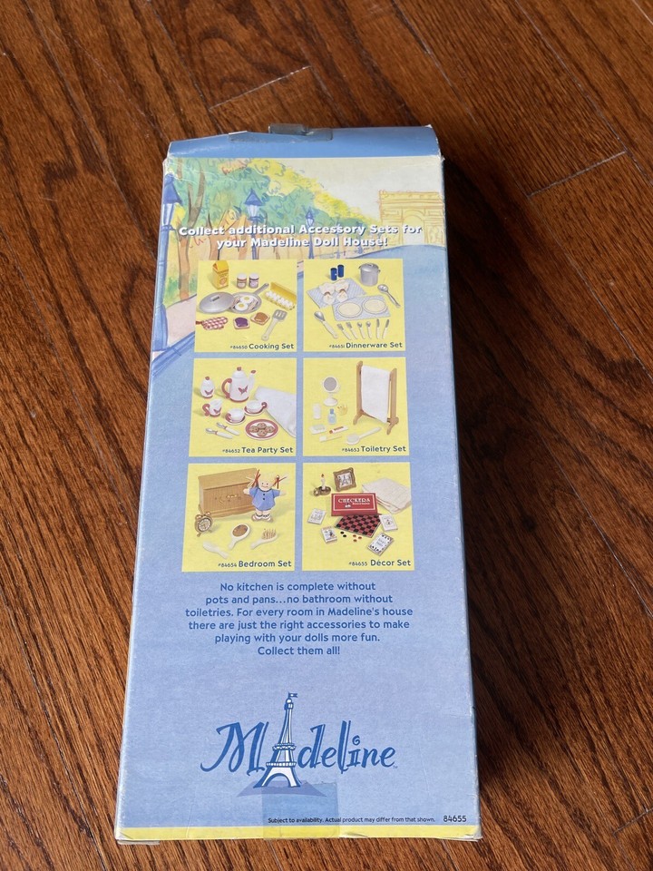 NEW RARE Madeline Living room Decor Set accessories sealed box | eBay