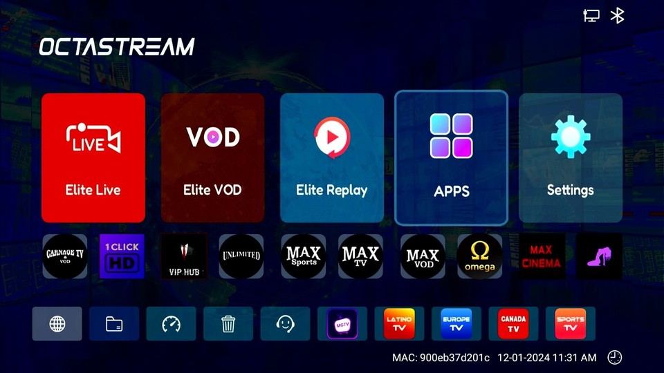 **USED OPEN BOX** OctaStream Elite MAX | 20 Premium Apps!! | eBay