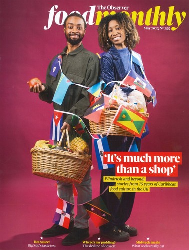 Observer Magazine Food Mensuel, Keith Brymer Jones, Big Zuu, Recettes ...