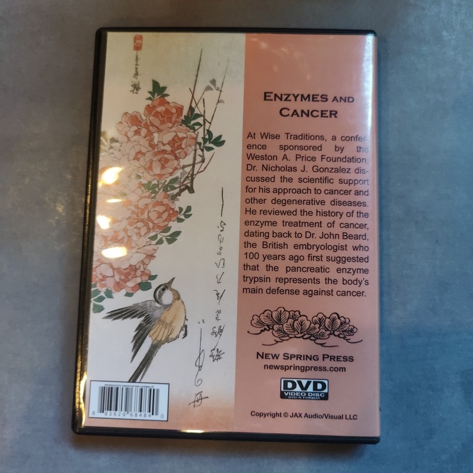 Enzymes and Cancer by Nicholas J. Gonzalez, M.D. DVD - Free Shipping | eBay