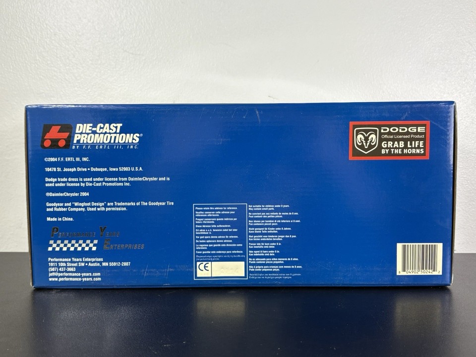 1968 Dodge Dart GTS Dandy Dick Landy Super Stock 1 1/8 DIECAST. NIB 1 ...