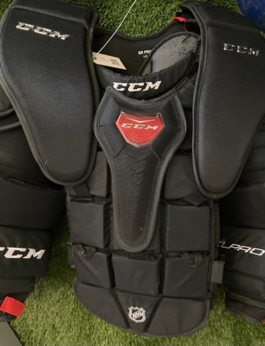 Used CCM CL HOCKEY GOALIE CHEST/Protector - Senior /Large /Pro Stock | eBay