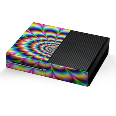 Xbox One Console Skins Decal Wrap ONLY - Trippy hologram dizzy | eBay
