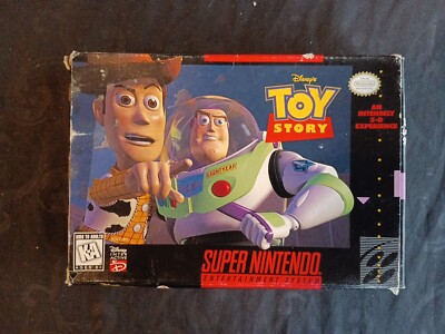 Disney's Toy Story Super Nintendo SNES Authentic CIB! Working Free Fast ...