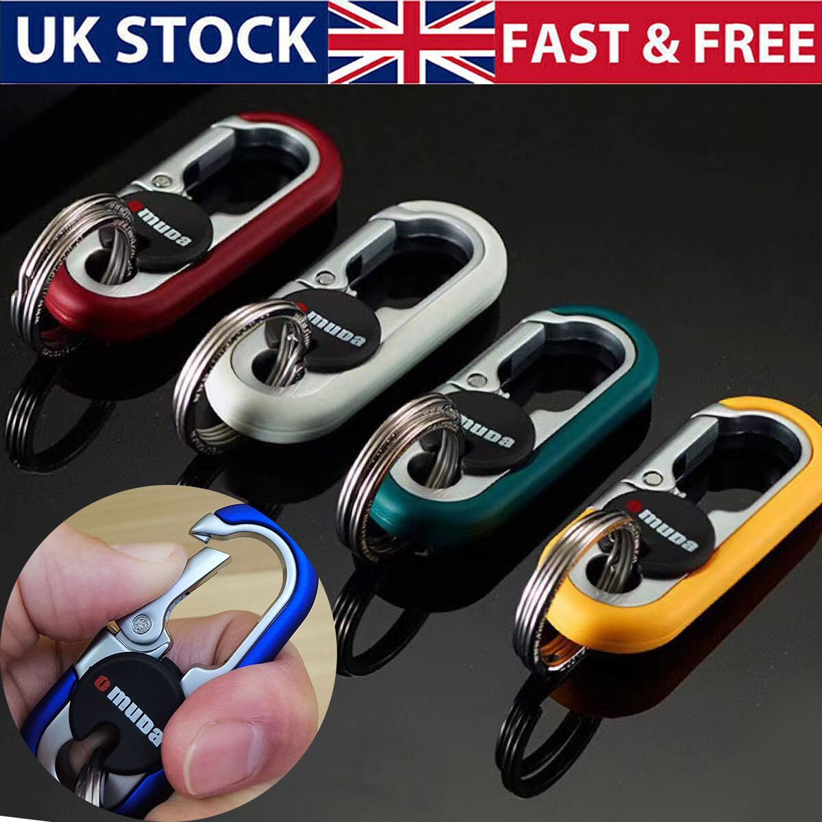 Key chains Men's Fashion Key Chain Metal Key Ring Car Styling Car ...