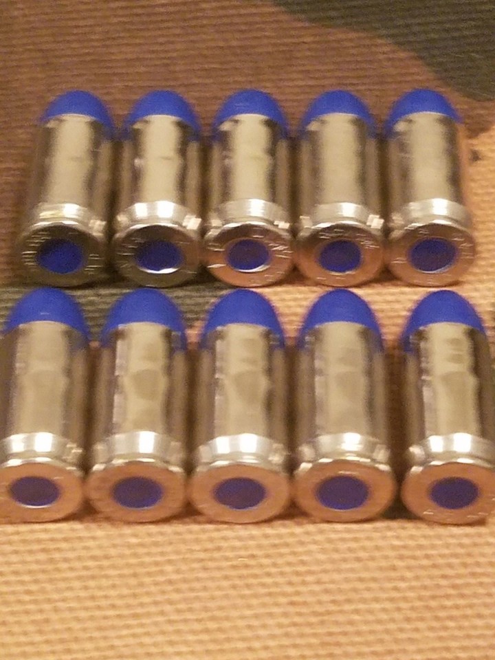 380 SNAP CAPS SET OF 10 (BLUE+NICKEL) | eBay