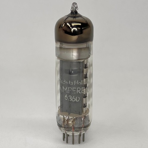 (1) Tested Amperex 6360 Tube Date Code H2 146H Made in Holland Twin ...