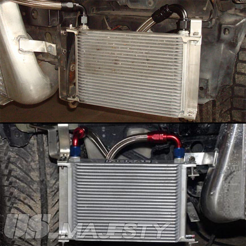 25 Row Engine Oil Cooler Kit For Corvette C5 97-04 C6 05-13 C7 LS1 LS2 ...